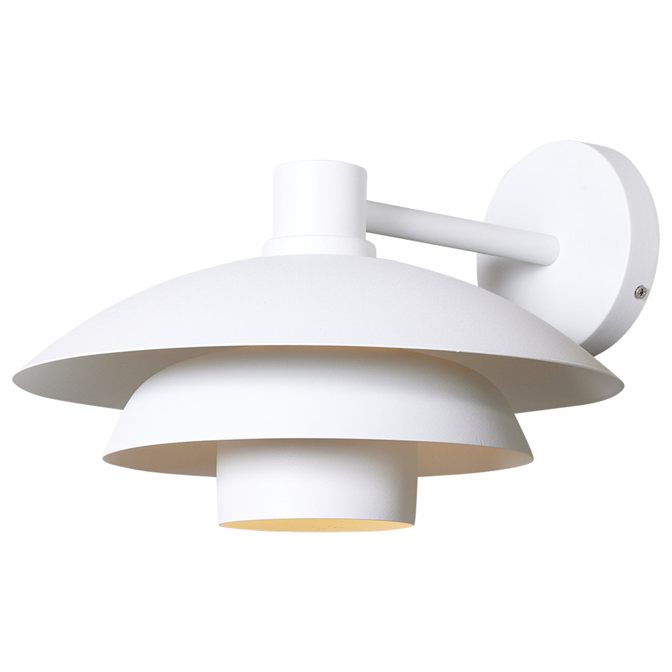 Algarve utelampe vegg hvit – Lampemagasinet