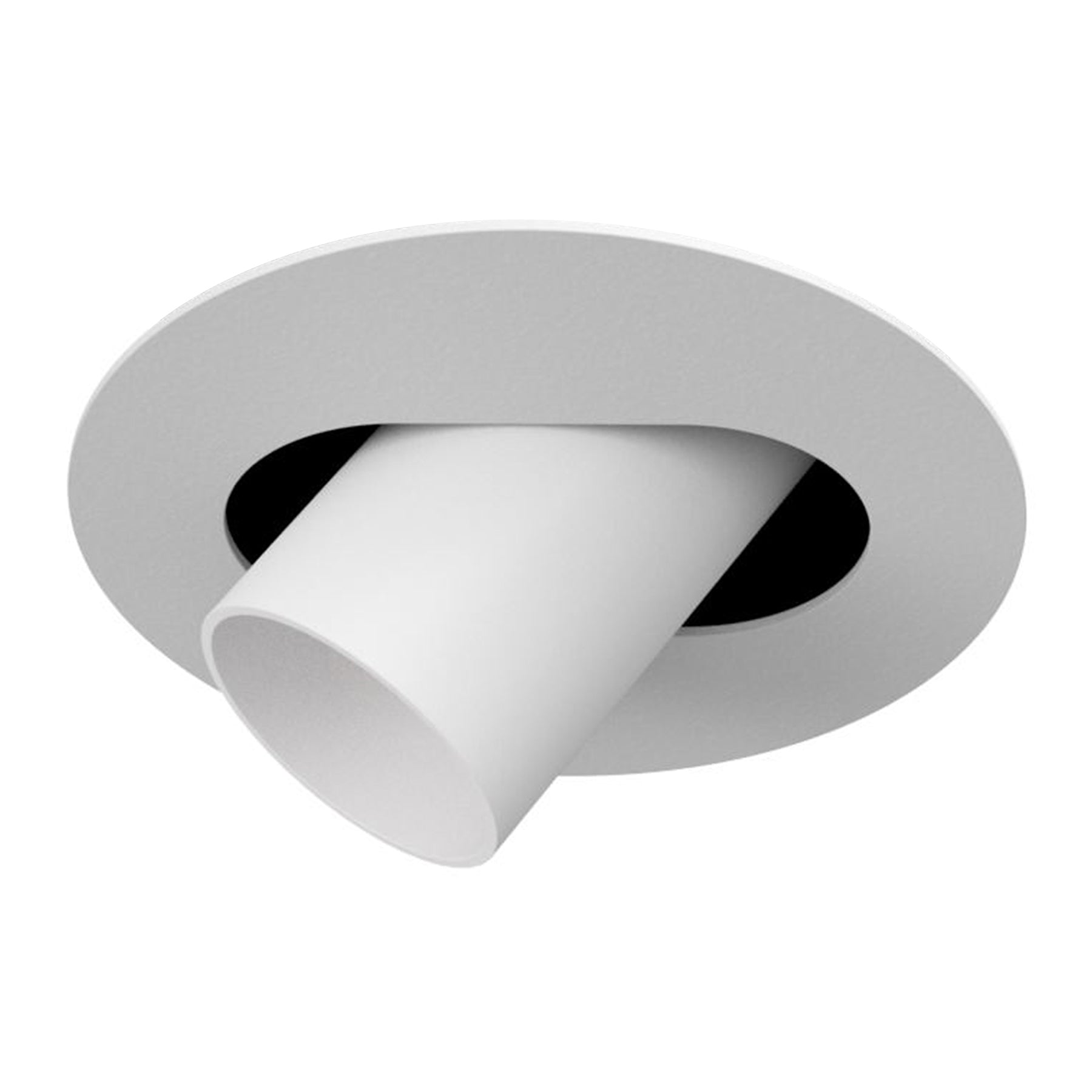 Cato LED innfelt spot hvit – Lampemagasinet