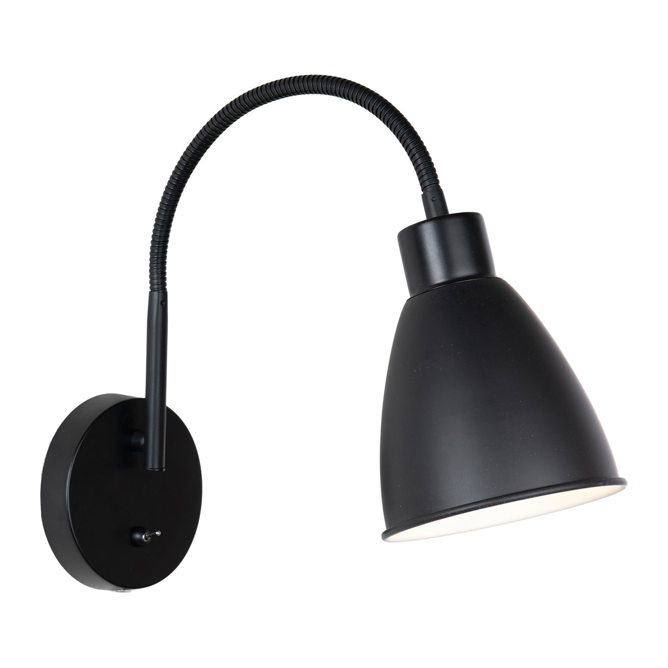 Vince vegglampe sort – Lampemagasinet