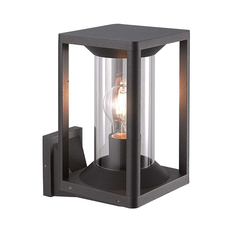 Nå Alle varer 1/2 pris! | Linderud utelampe vegg antrasitt aluminium ...