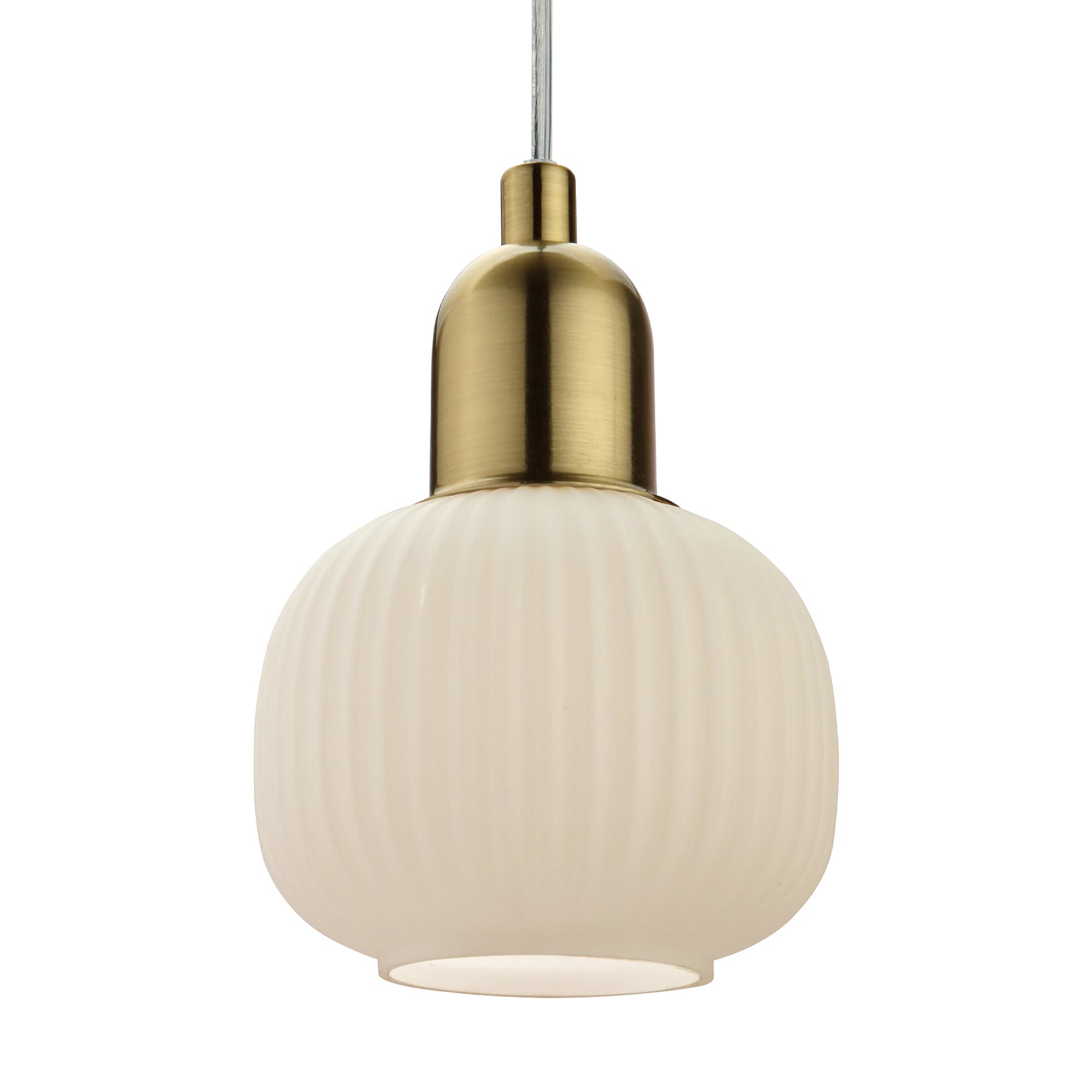 Elin vinduspendel vinduslampe messing opal glass G9 sokkel | lampe ...