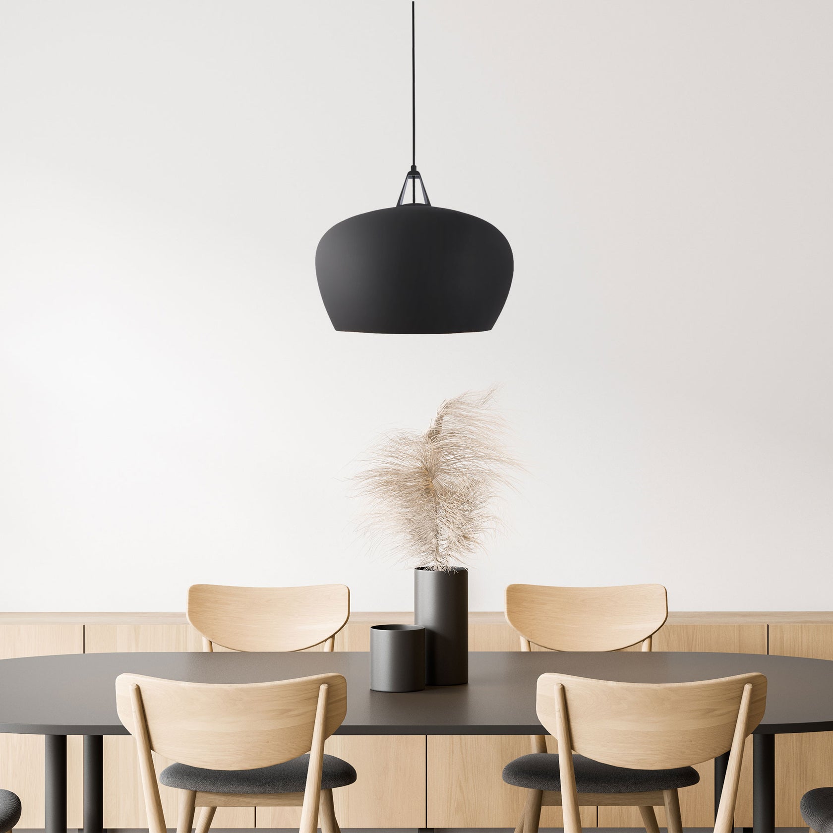 Nord taklampe pendel sort hvit metall E27 - skandinavisk moderne ...