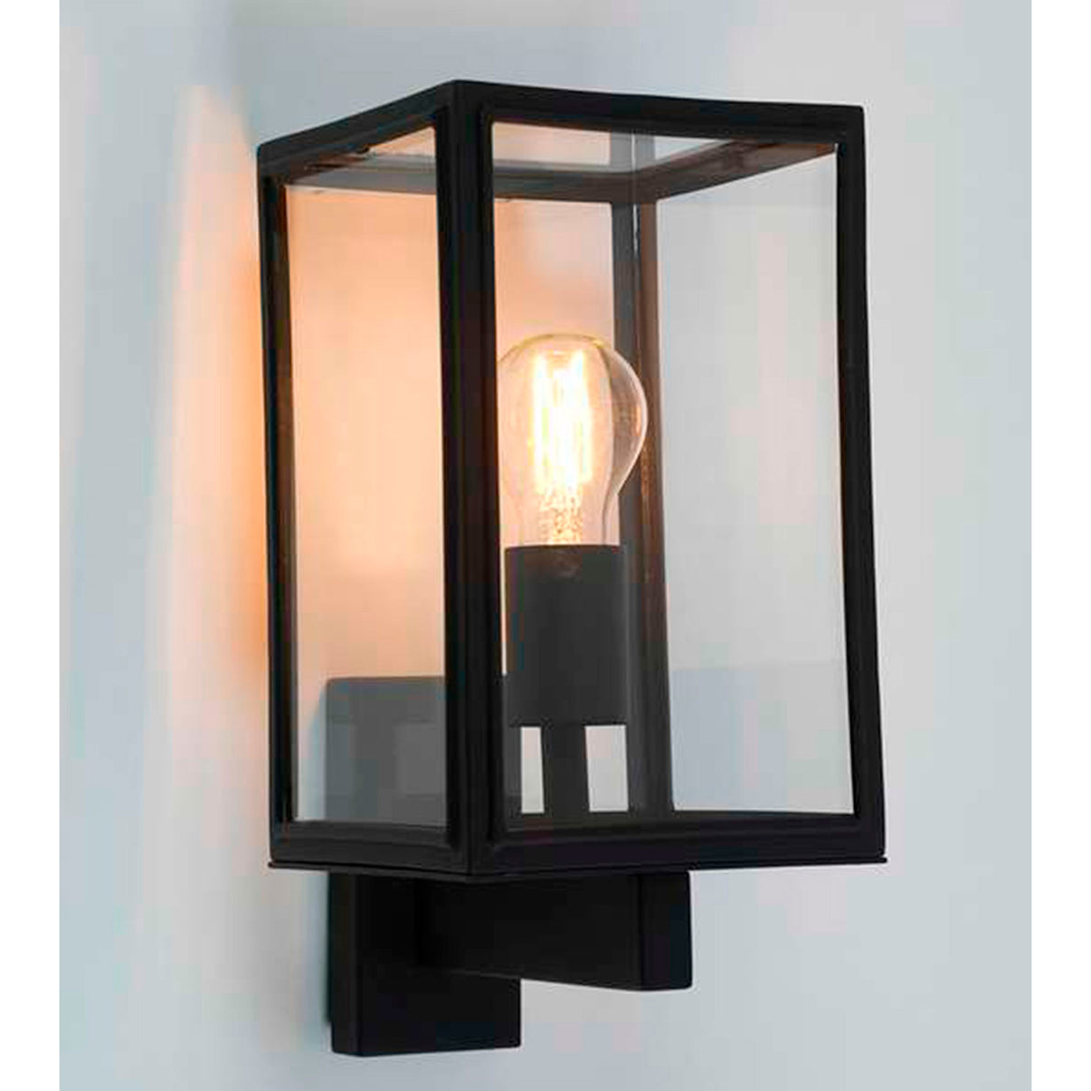 Roma utelampe liten sort – Lampemagasinet